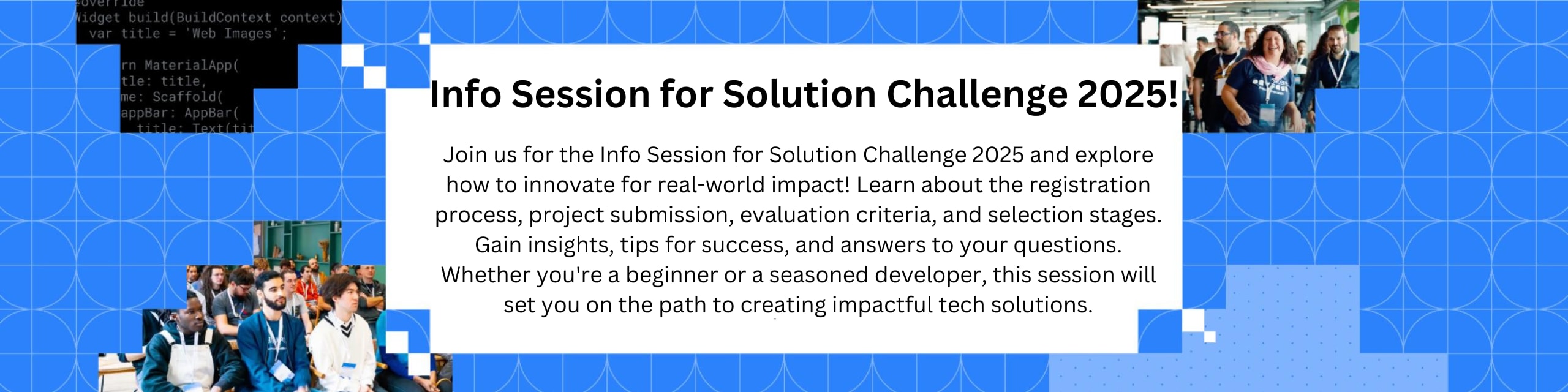 See Info Session for Solution Challenge 2025 at Google Developer Groups GDG on Campus Mahatma ...